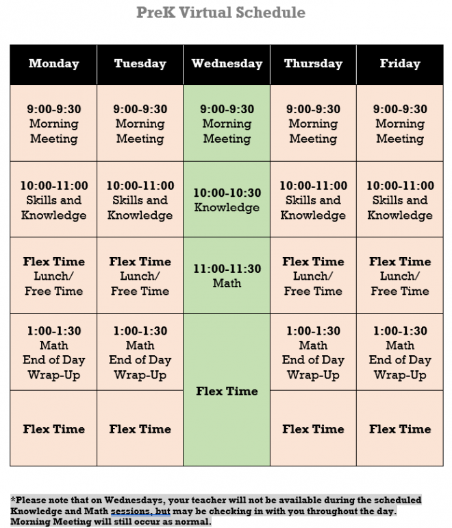Class Schedules for Virtual Students – Diven Parent Partner | Diven PFO
